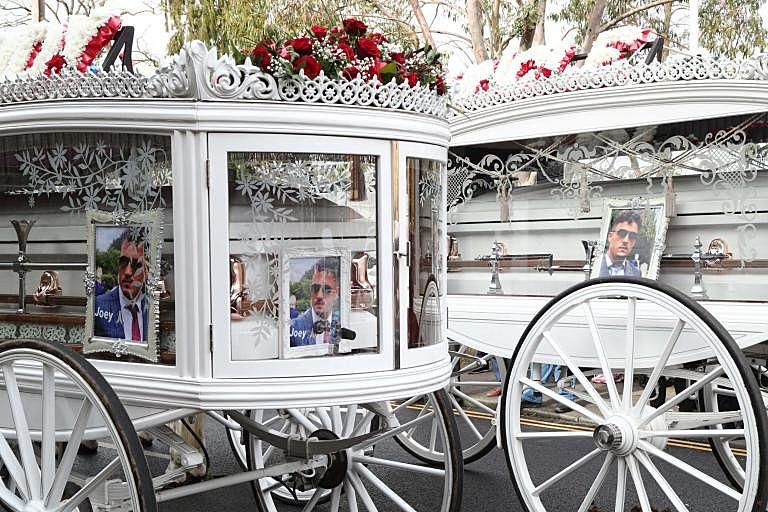 Hundreds of mourners gather for funeral of My Big Fat…