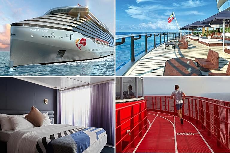 Take a look inside Virgin Voyages’ first cruise ship