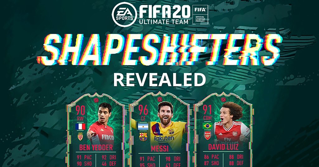 FIFA 20 Shapeshifters promo team revealed featuring…