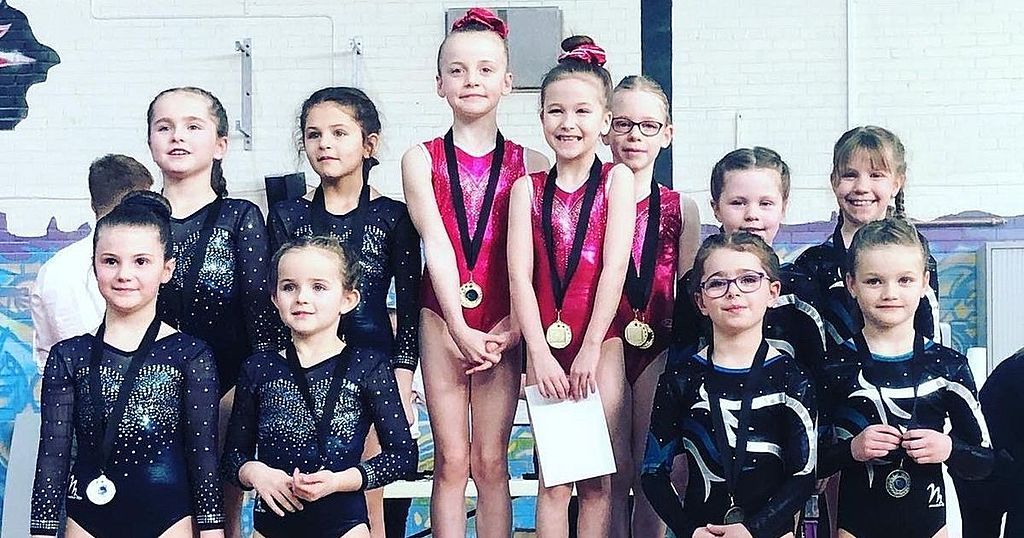 Hamilton Gymnastics Club kids take medals from West…