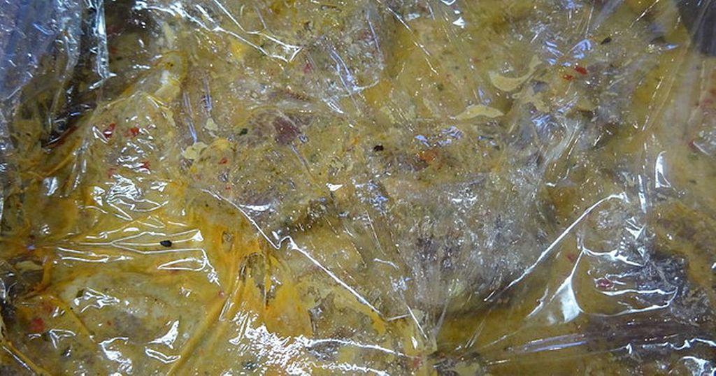 Inside the disgusting takeaway covered in mouse…
