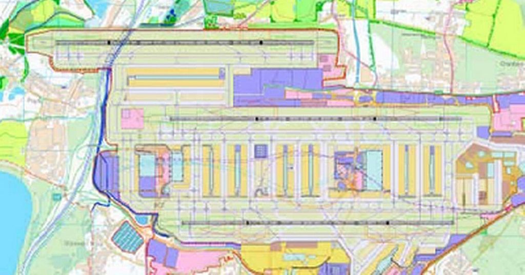 Heathrow third runway map: Airport’s expansion plans…