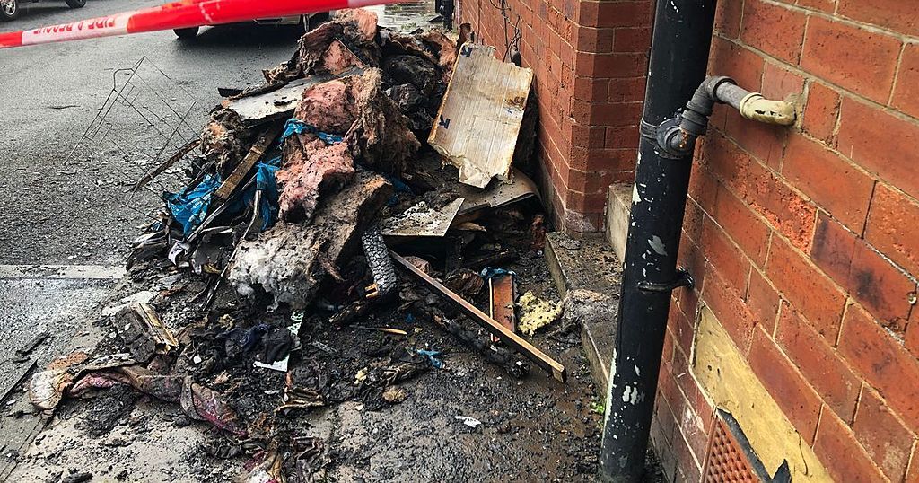 Roof exploded at Hyde Park house as fire crews confirm…