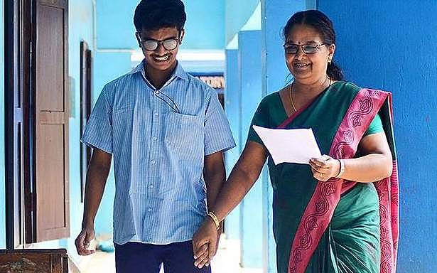 Visually impaired student creates history