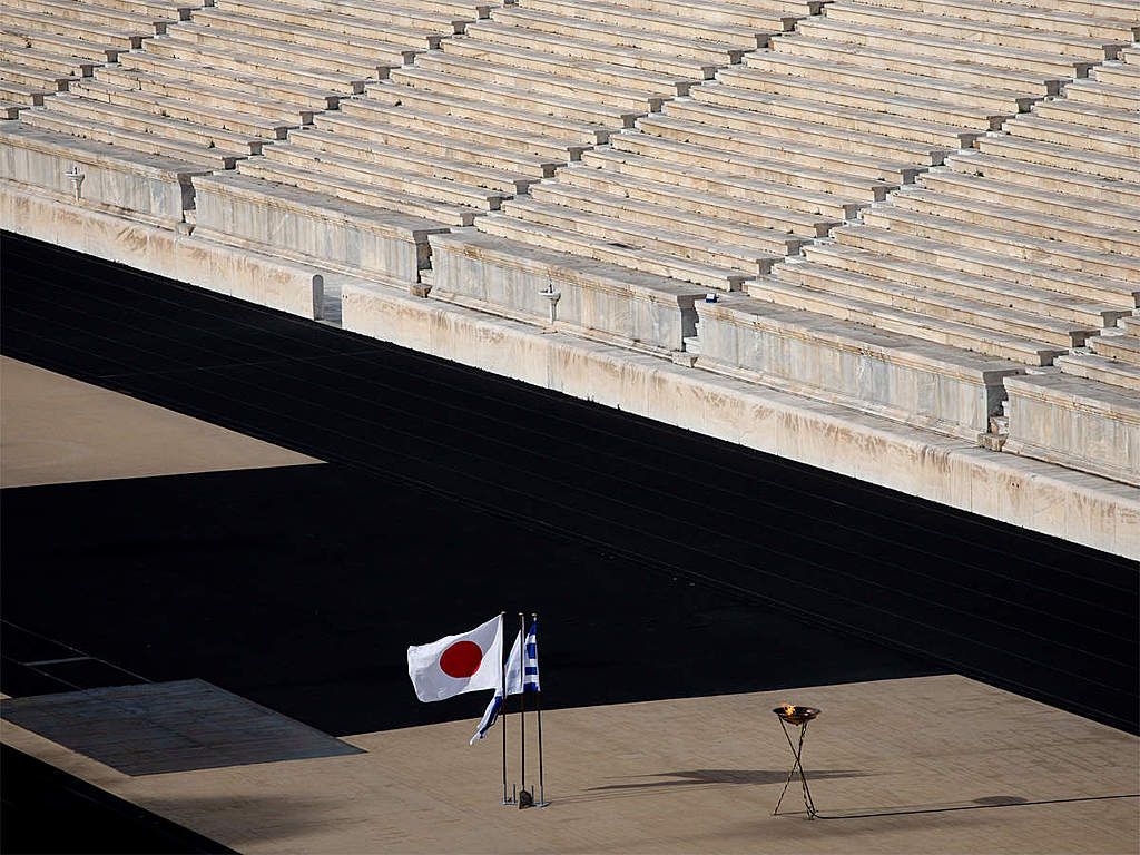 Tokyo 2020 torch handover to take place in empty…