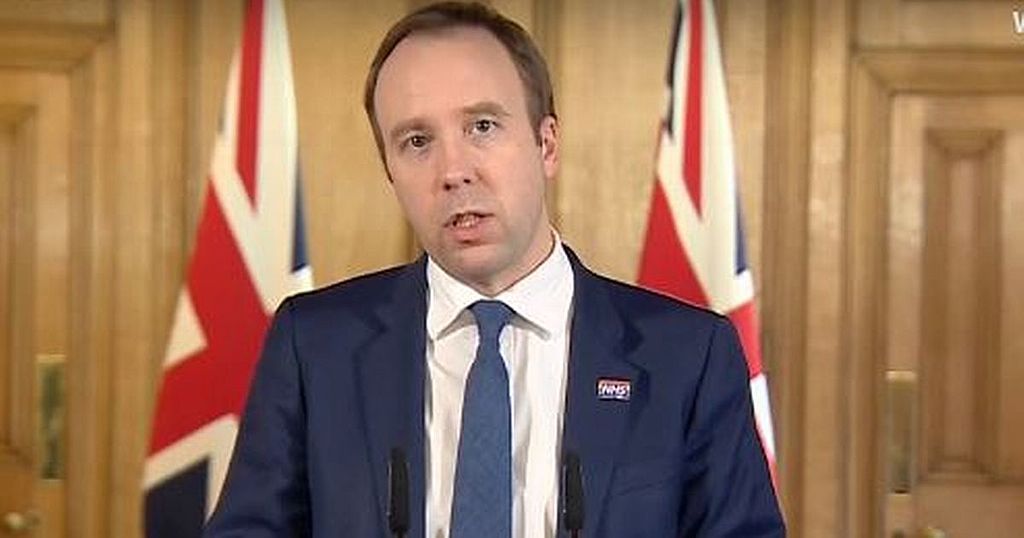 Why did Matt Hancock have a Newcastle United shirt on…