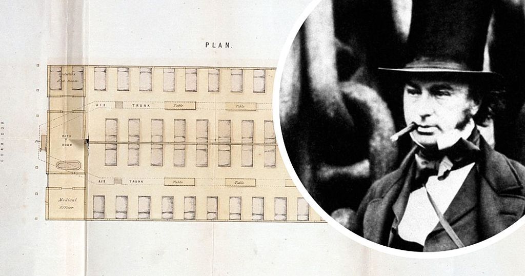 The story of Brunel's 'flatpack' hospital which…