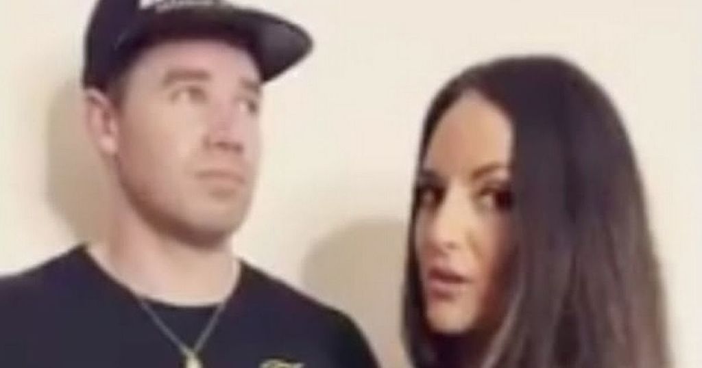 Kieran Hayler mimics new fiancée Michelle Pentecost in…