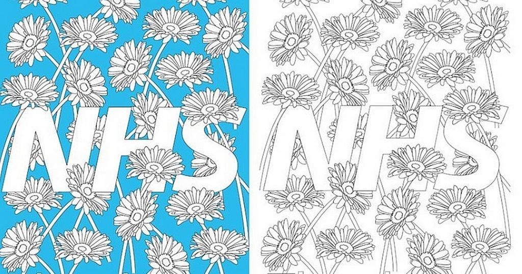 Say 'thank you' to the NHS by colouring in this…