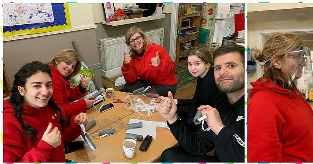 Dedicated daughter shares homemade PPE video after…