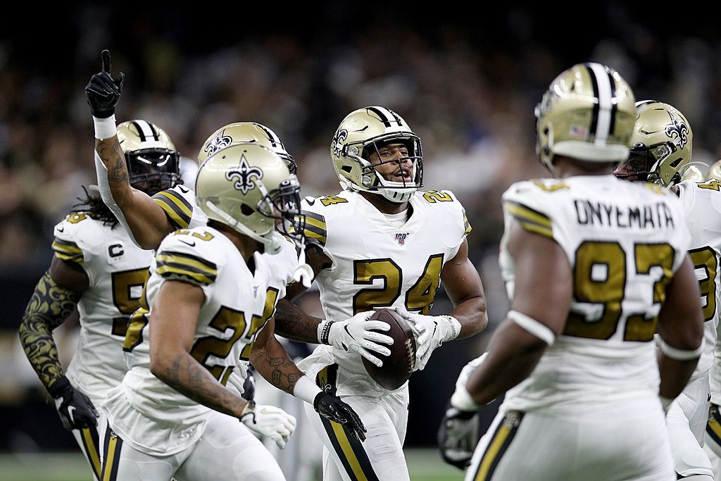 Which Saints uniform combination won the most games in…