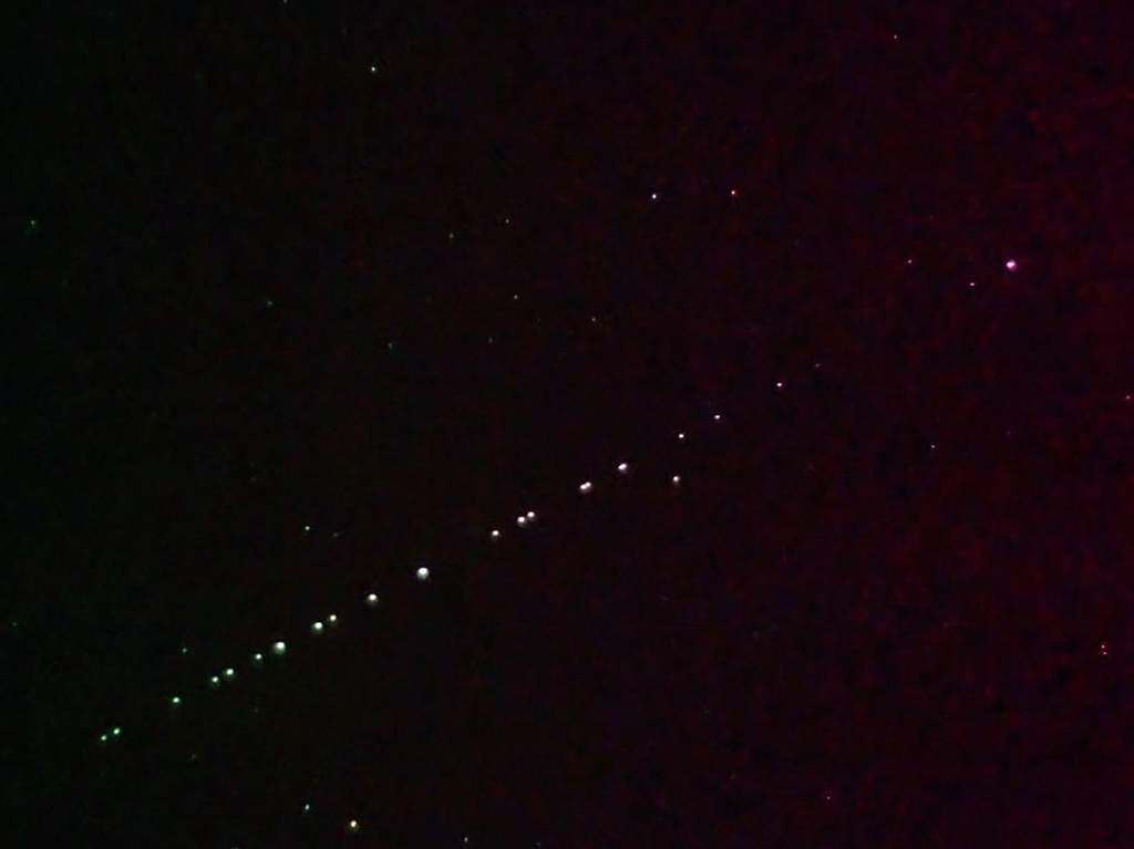 SpaceX Starlink satellites to be visible all week…
