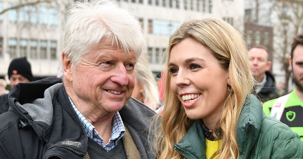 Stanley Johnson breaks silence as Carrie Symonds gives…