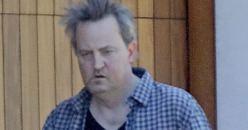 Tired Matthew Perry spotted for first time in 6 months…