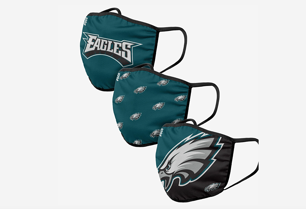 New Philadelphia Eagles, NFL face masks are the…