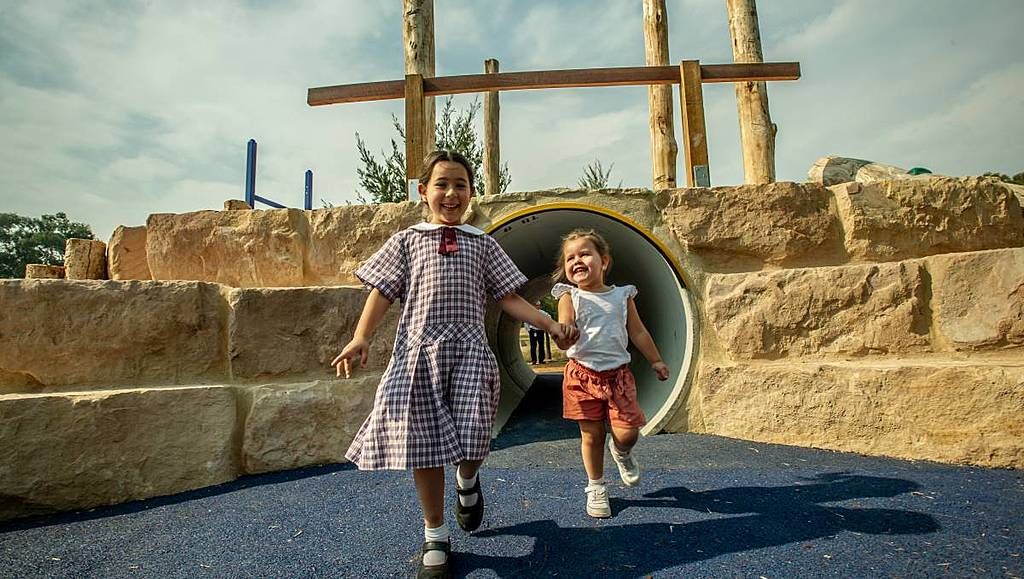 Construction begins on new Canberra playgrounds