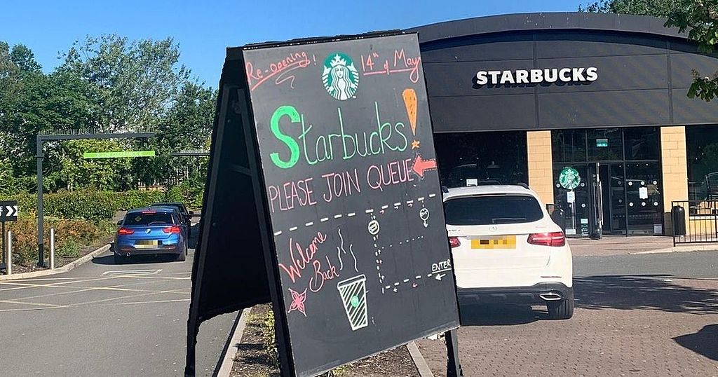 Starbucks Hamilton opens drive-thru from today after…