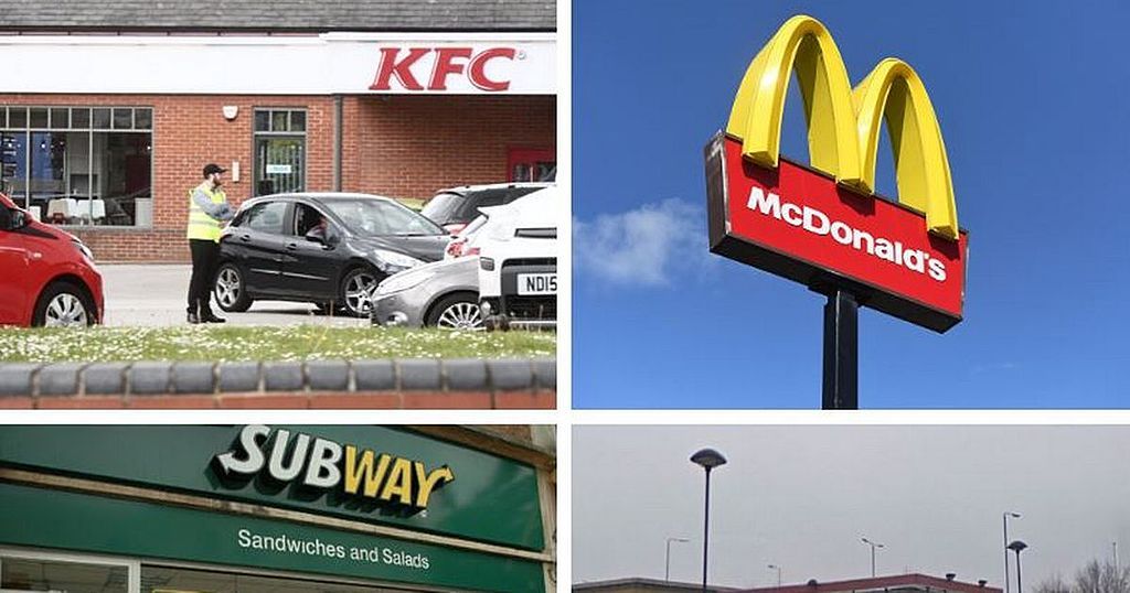 All the KFC, Burger King, Subway and McDonald's…