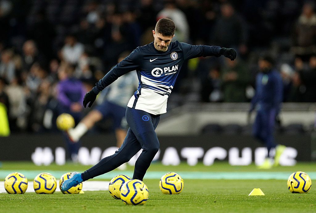 Chelsea's Pulisic fully fit after shaking off adductor…