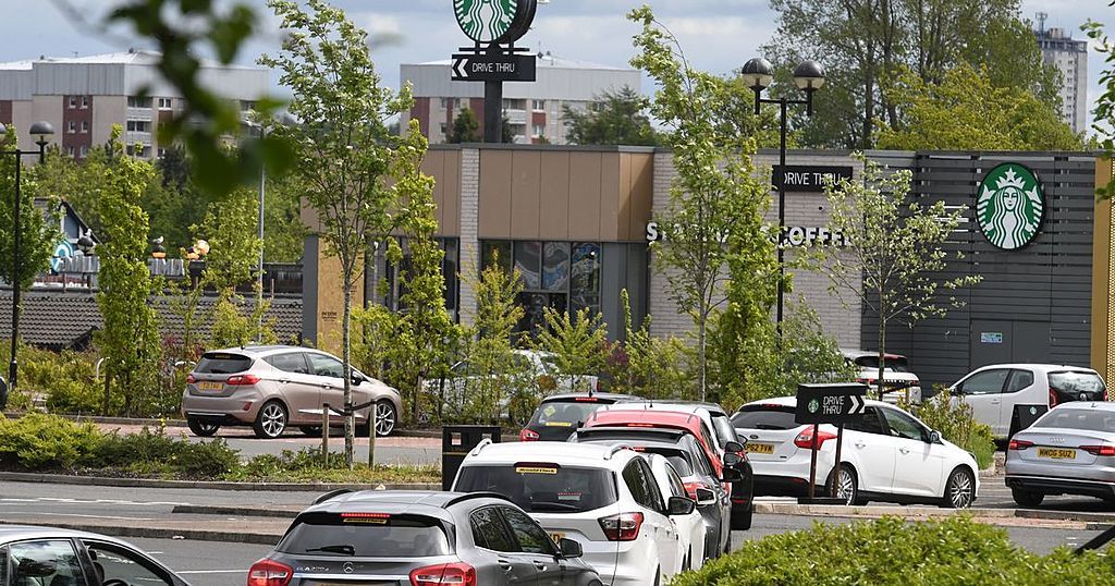 These Glasgow Starbucks drive thru coffee shops have…