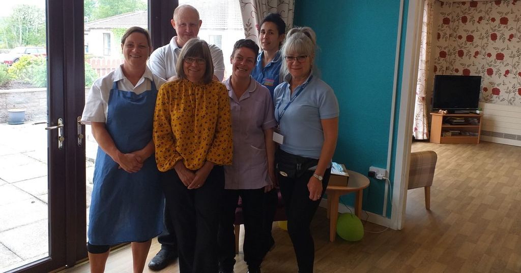 A look at how residents and staff at Merse House in…