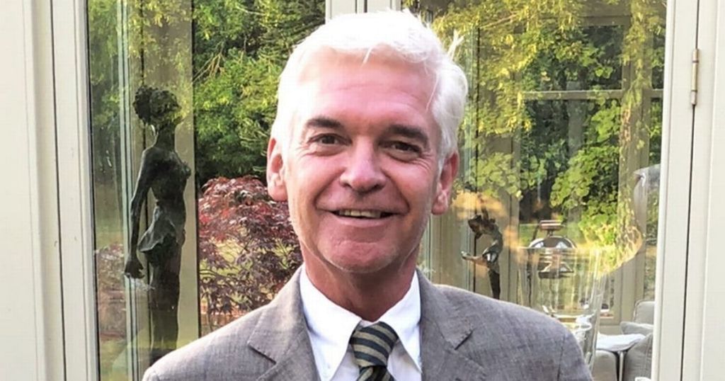 Phillip Schofield poses for rare fun Polaroids with…