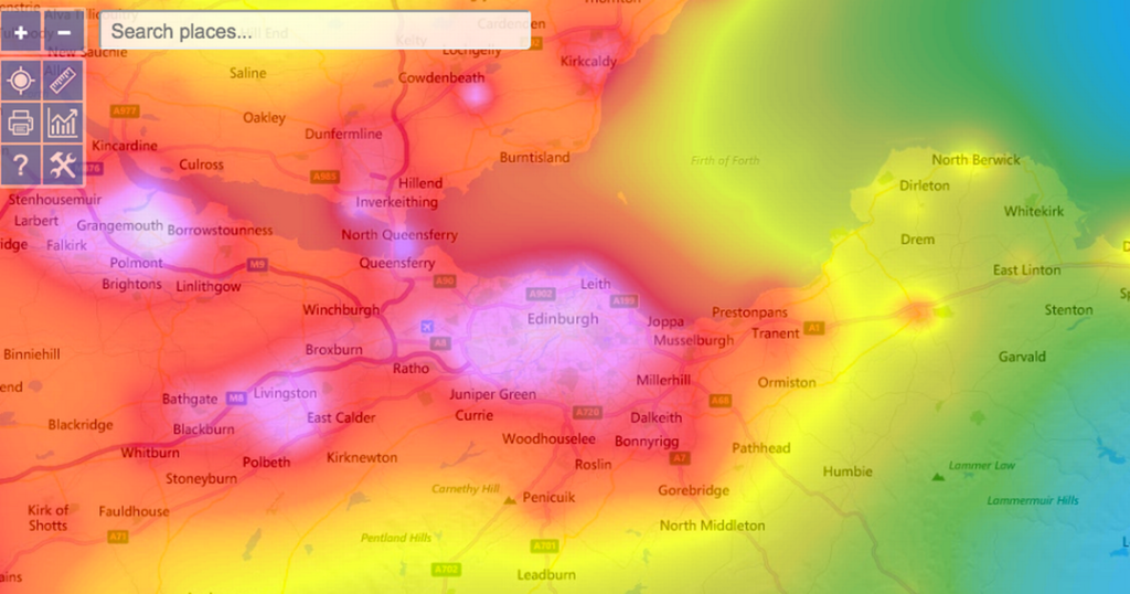 Interactive stargazing map shows best places to see…