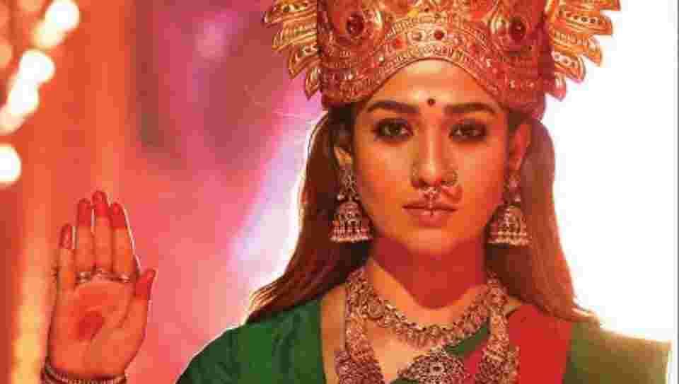 New stills of Nayanthara as goddess Amman from…