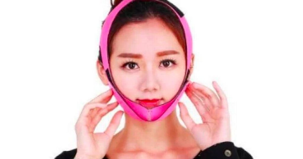 Wacky 'face bra' for double chins 'works as…