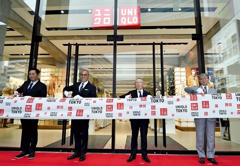 Uniqlo's largest flagship store opens in Tokyo
