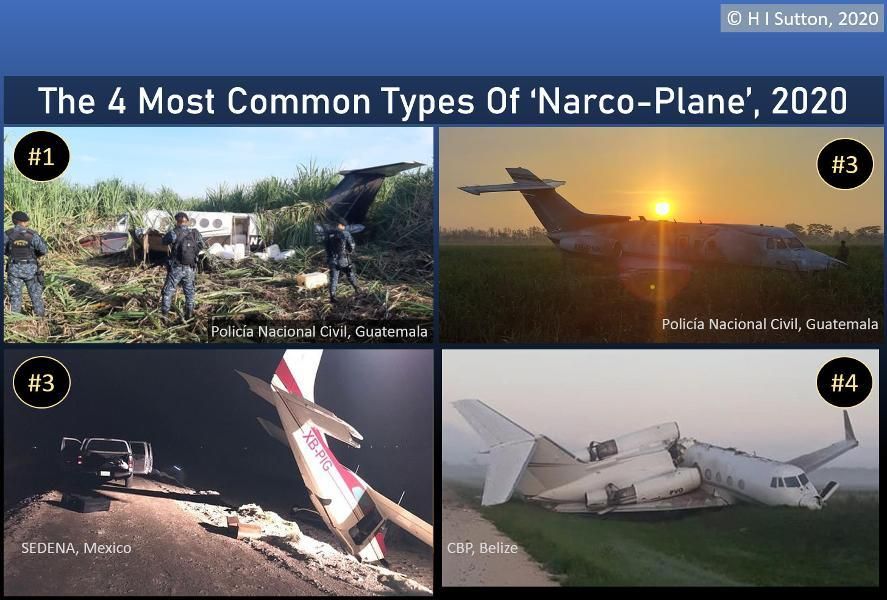These 4 Aircraft Types Are The Most Common With Narco…