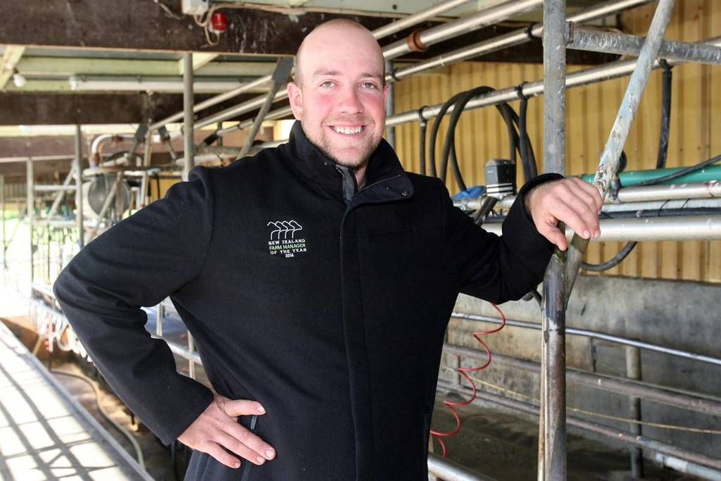 New Zealand's top dairy farmer Nick Bertram stripped…