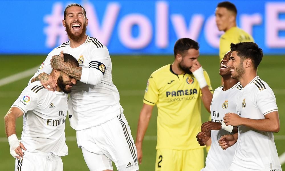 Real Madrid win La Liga title after beating Villarreal…
