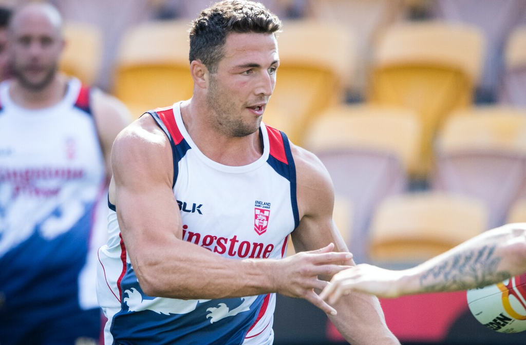 Russell Crowe reveals how Sam Burgess upset Kanye West