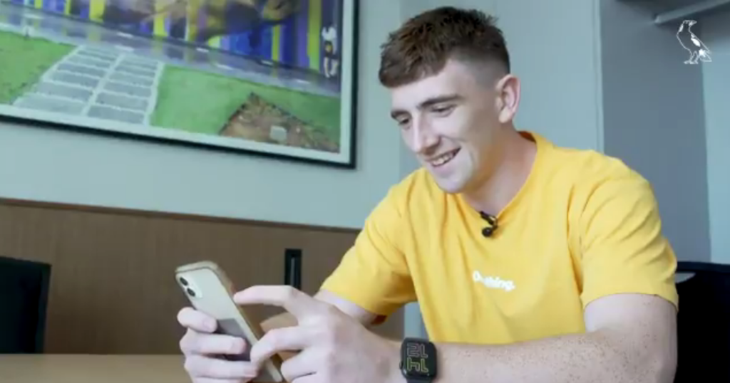 Emotional moment Cork's Mark Keane tells his mother…