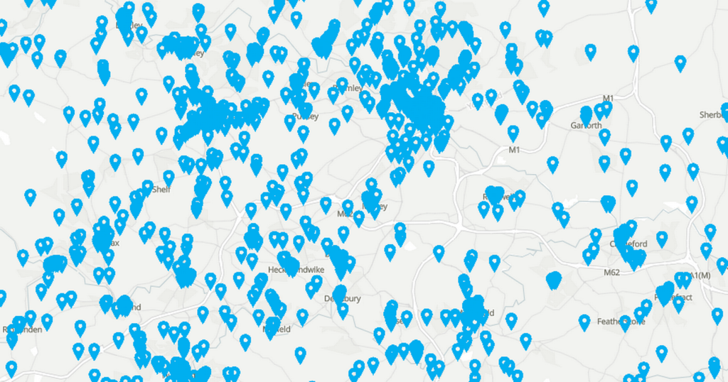 Interactive map shows closest restaurants to your…