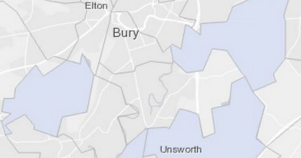 Hotspot map shows the area of Bury which had the most…