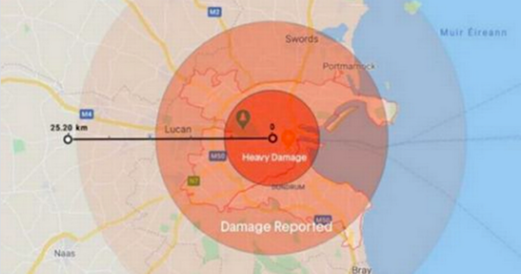 Beirut explosion: Map shows horrific damage deadly…