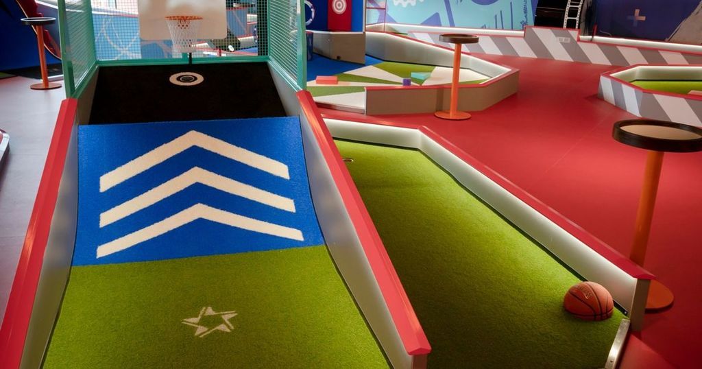 Take a look inside Puttstars mini golf opening at…