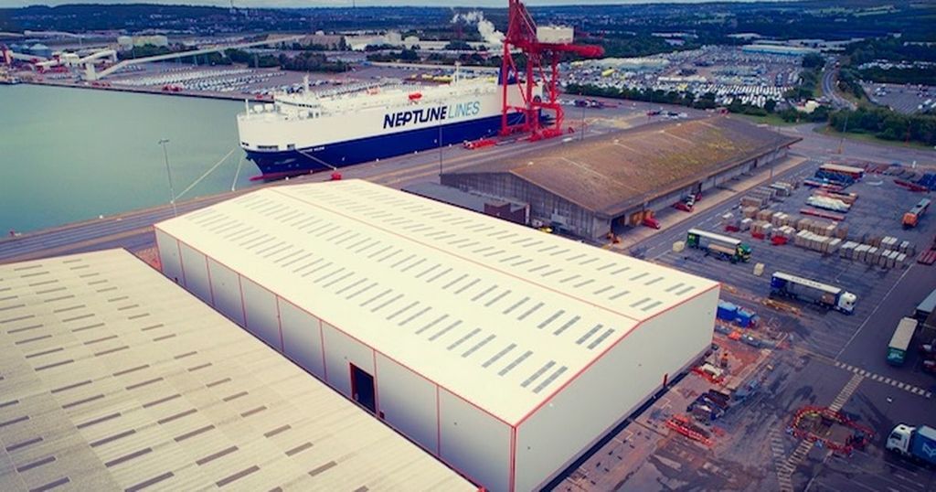 Royal Portbury Dock industrial warehouse scheme…