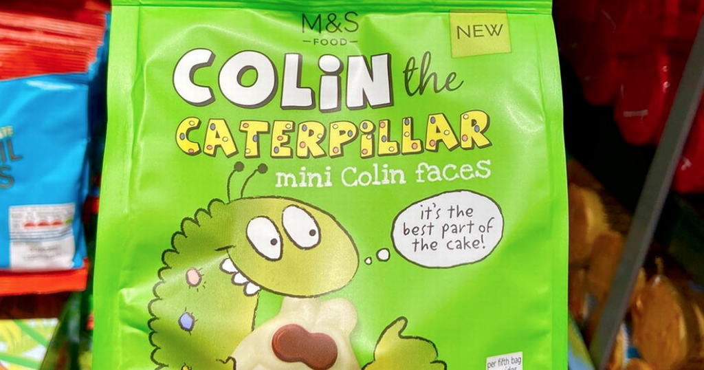 M&S launch chocolate Colin the Caterpillar faces and…