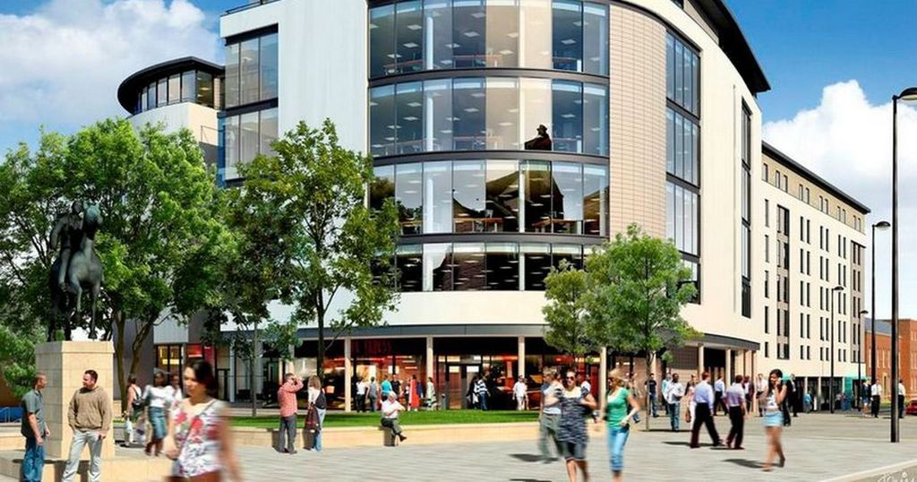 New multi-million pound Derby riverside office scheme…