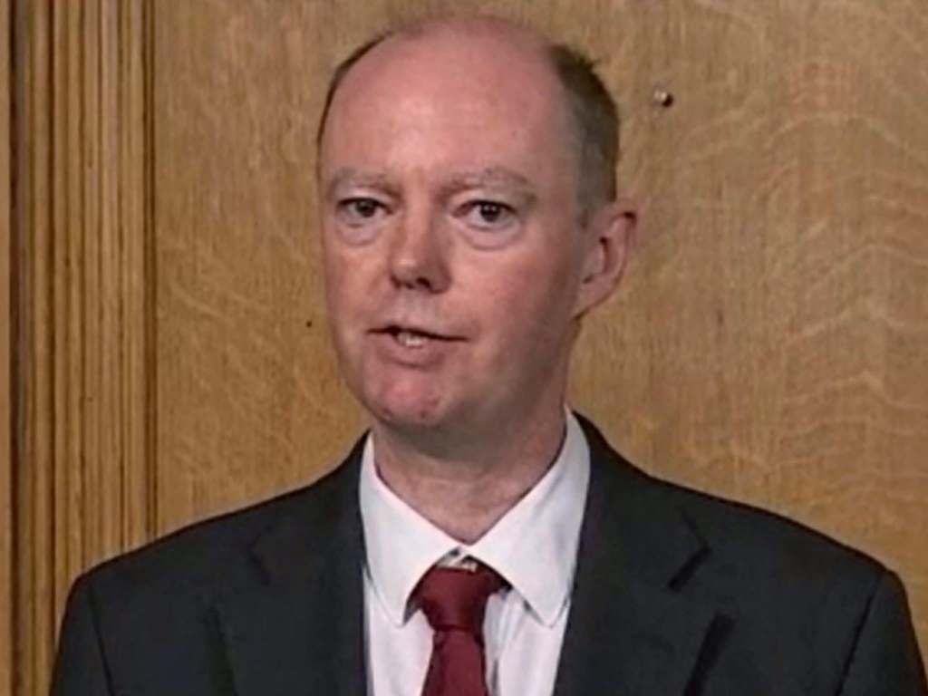 Johnson backed by Whitty on reopening schools just…