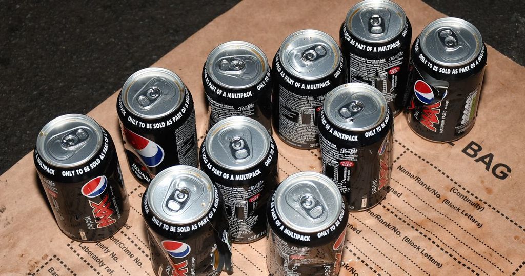 Exploding Pepsi cans save shopper from bullets fired…