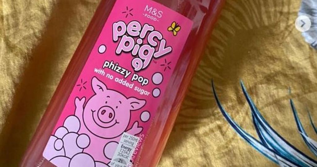 M&S is now selling a Percy Pig fizzy drink for only £2…