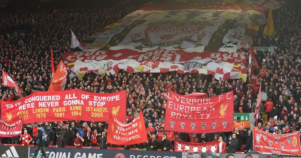 Liverpool pinpoint game for fans' return as Anfield…