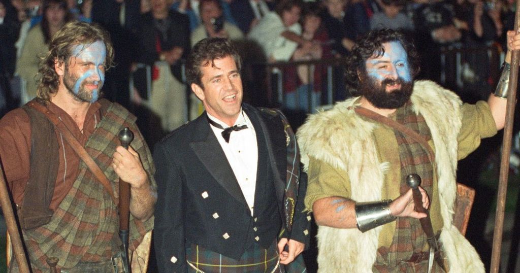 Braveheart debuted on screens 25 years ago this week