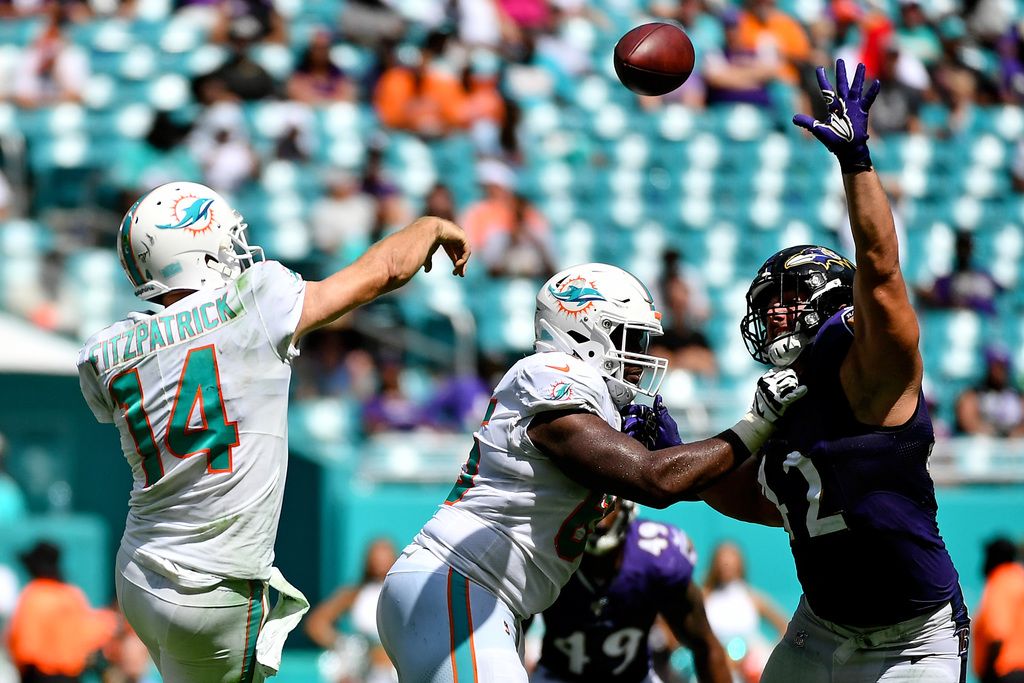 How improved is the Dolphins’ starting lineup versus…